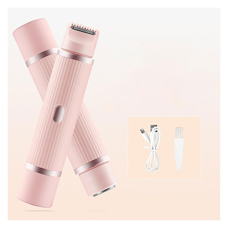 Épilateur Électrique HX-116 - Double Tête - Rechargeable - Rose
