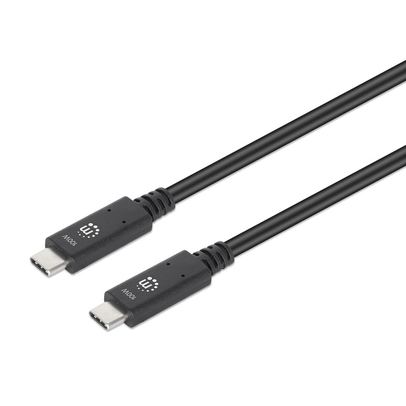 Câble MANHATTAN USB 3.2 Gen 2 Type-C Pour Appareil - Noir - Comparateur ...