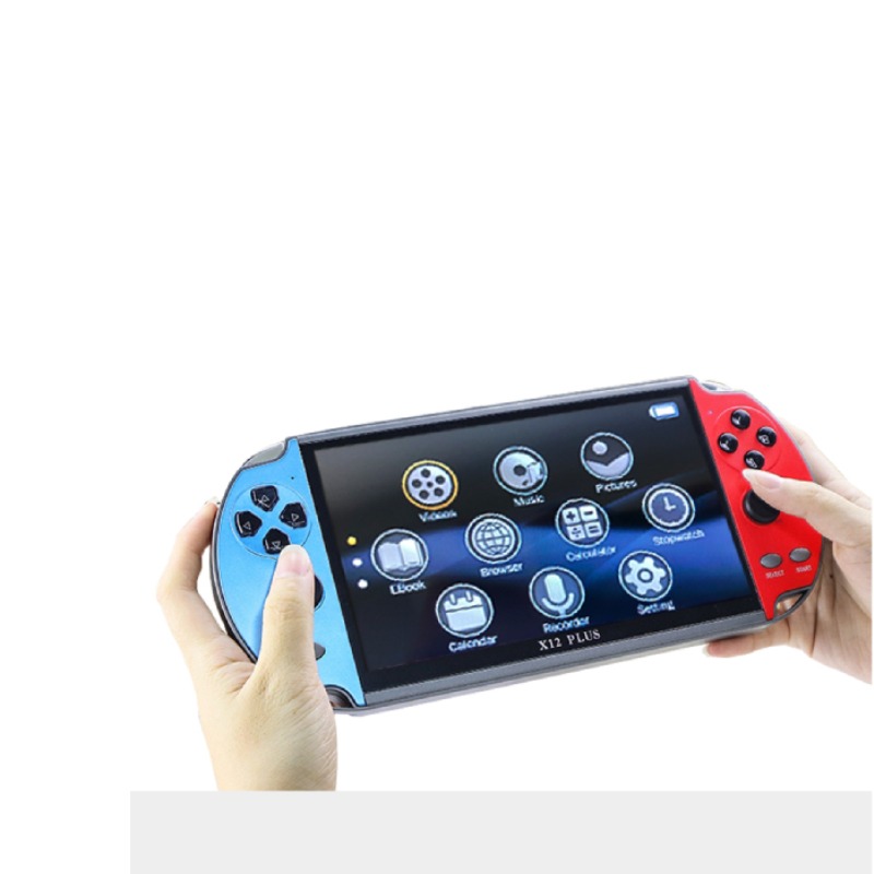 Console Portable X12 Plus 7" | 10000 Jeux Rétro 128 Bits