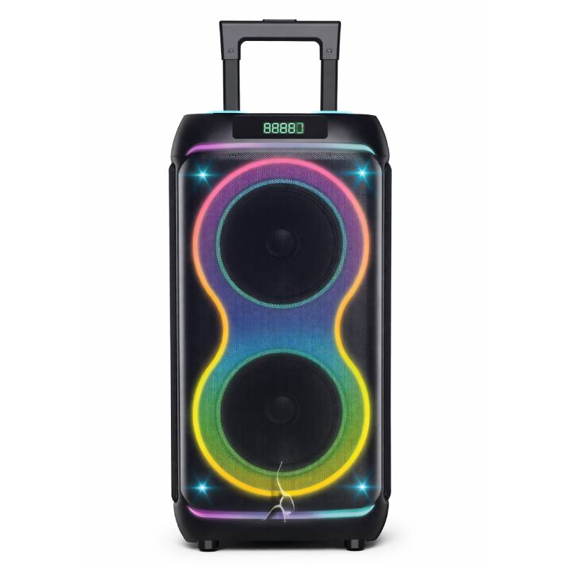 Haut Parleur Noir Bluetooth ZQS QL-2845 avec micro sans fil