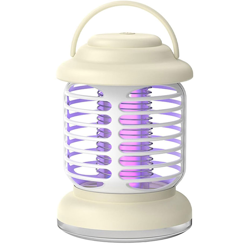 Lampe Anti-Moustiques Portable USB - 3W - Éclairage LED - Beige