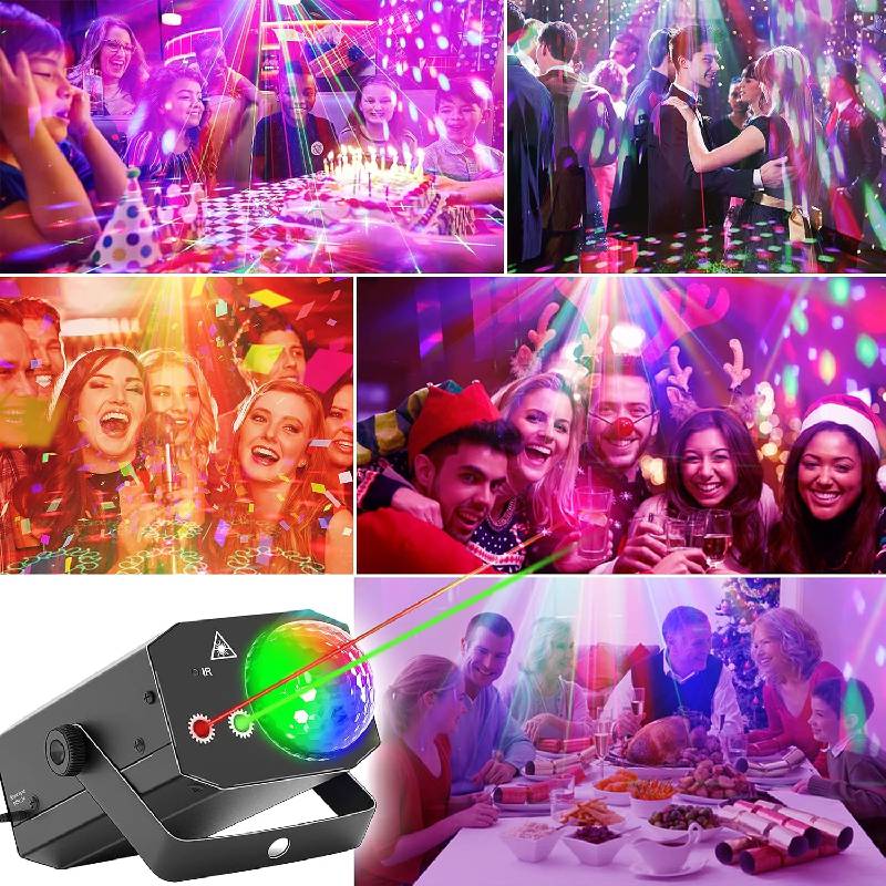 Lampe Magique Rotative LED RGB - RGB-MAGIC-BALL