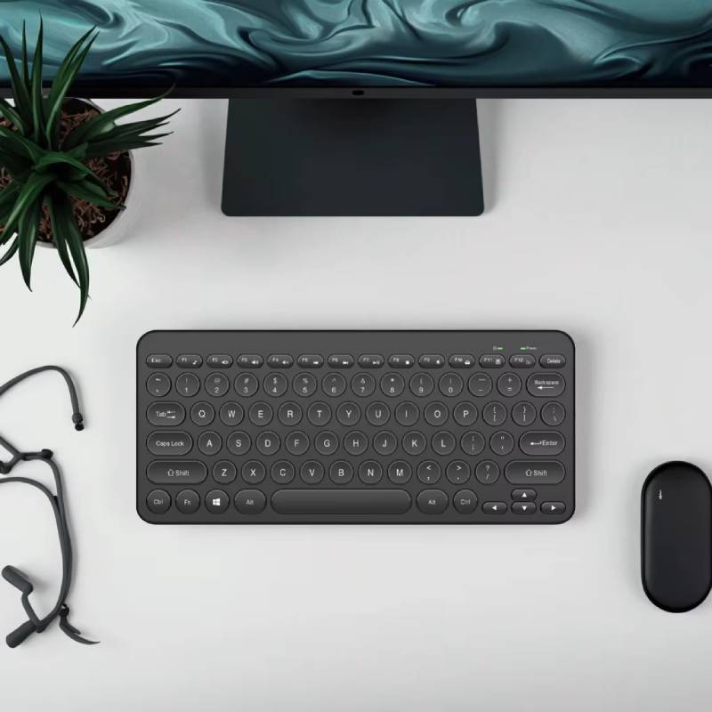 Mini clavier JEDEL K1000PLUS Compact et pratique en noir