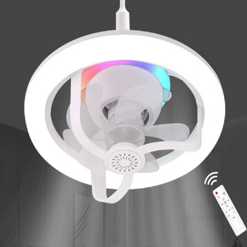 Plafonnier LED RGB 360° avec Télécommande & Design Moderne