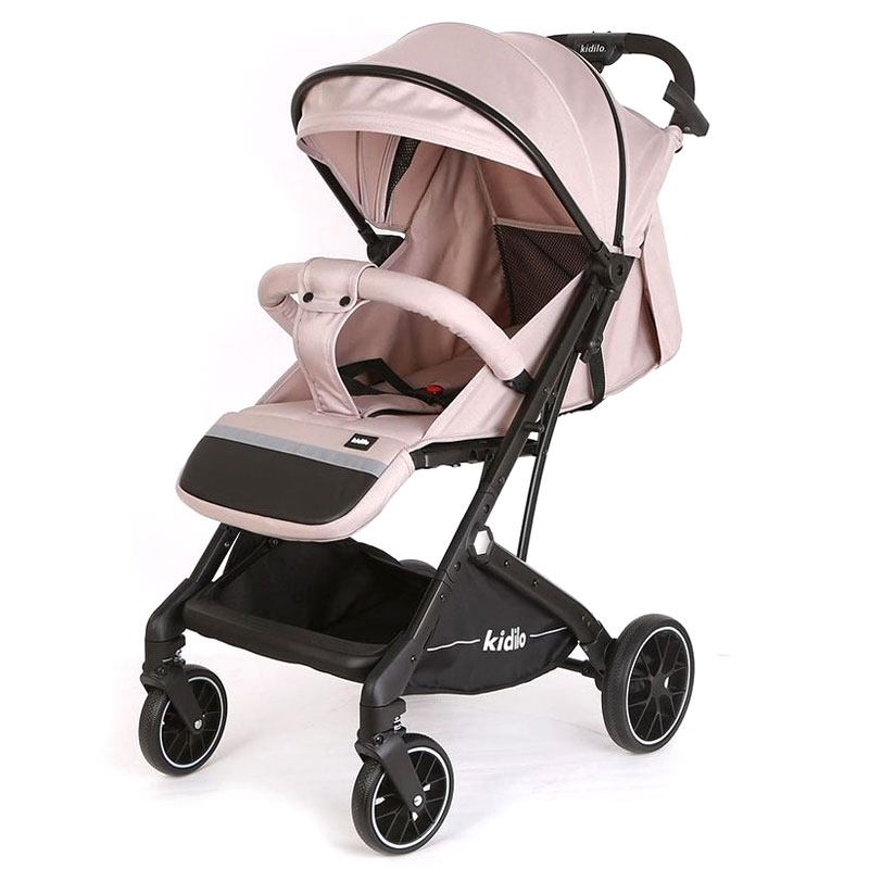 Poussette Valise Kidilo K2 Ultra Légère Compacte Beige