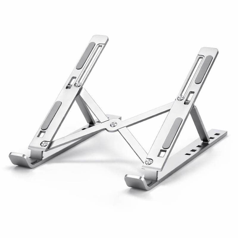 Support Ergonomique Pour PC Portable Blanc