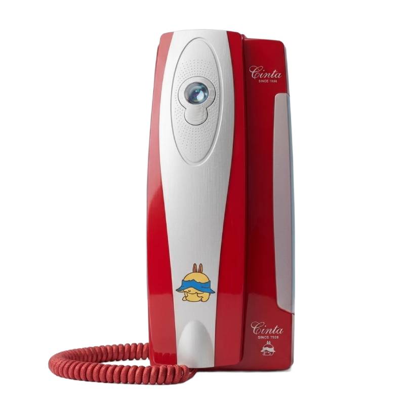 Téléphone Filaire KINTASN Fixation Murale - HA5188-45T-RED